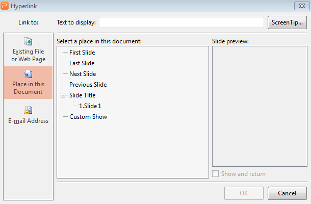 How To Create Hyperlinks In Presentation