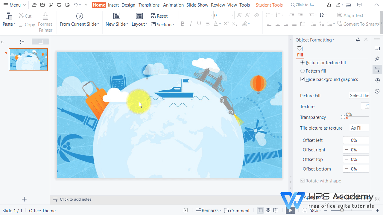 How to make an animated video in WPS Office PowerPoint | WPS Office Academy