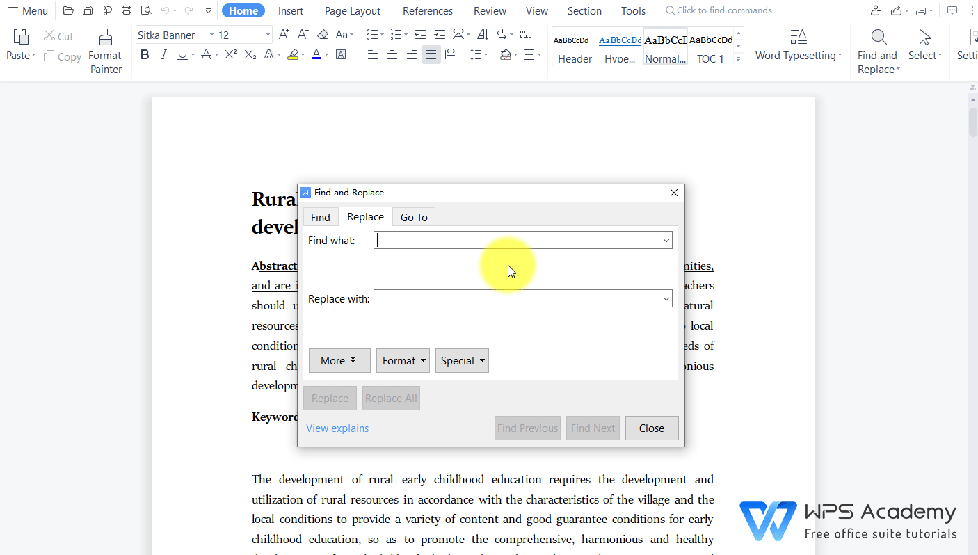 How to change the color of a specified character in WPS Writer? | WPS ...