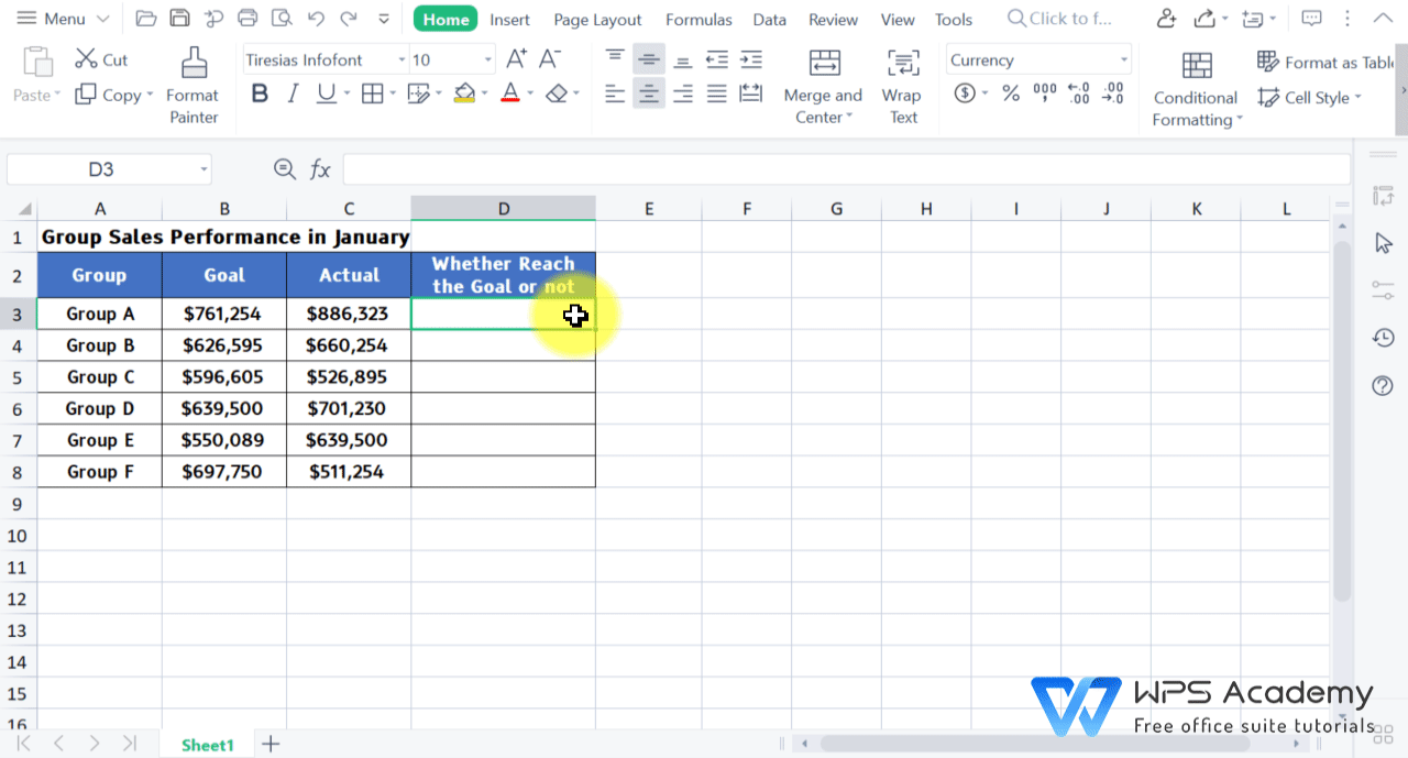 How to use the IF function | WPS Office Quick Tutorials Online