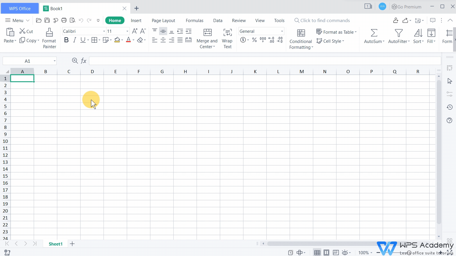 Get to know the WPS Spreadsheet | WPS Academy Free Office Courses