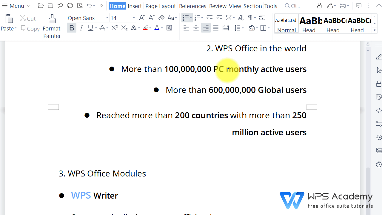 How to align text left in WPS Writer | WPS Office Quick Tutorials Online