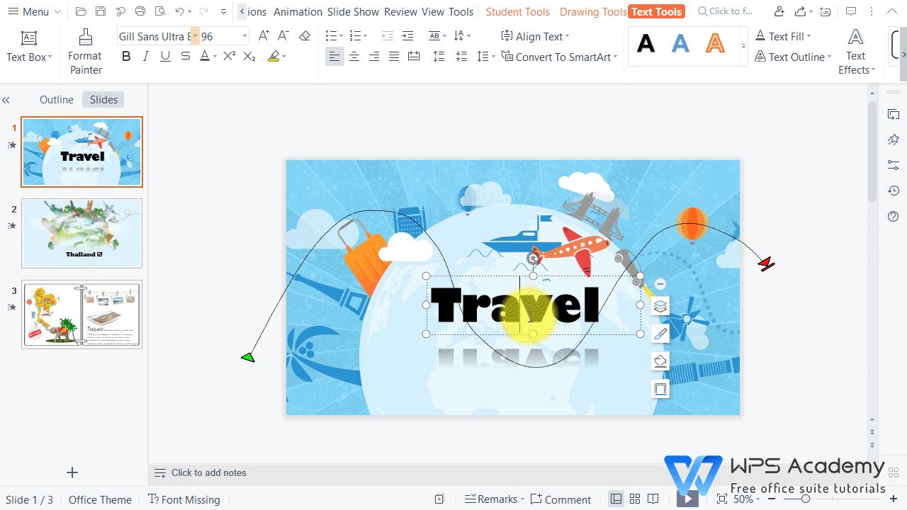 How to make an animated video in WPS Office PowerPoint | WPS Office Academy