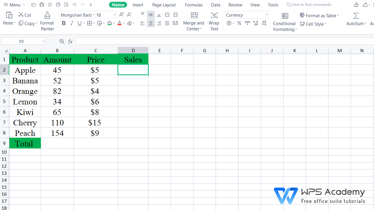 How to edit an array formula in WPS Office Excel? | WPS Office Quick ...